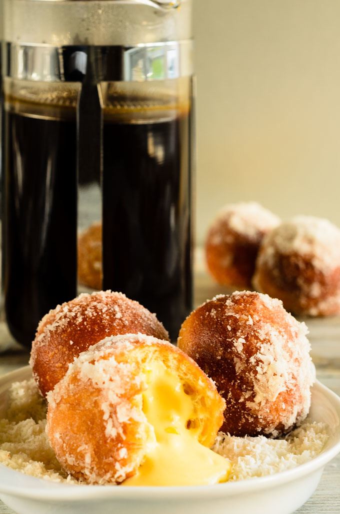 Mango And Coconut Doughnuts - Cockles n' mussels